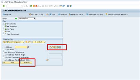 How To Change Create Infoobjects With Rsd As Of Bw Sp On Hana