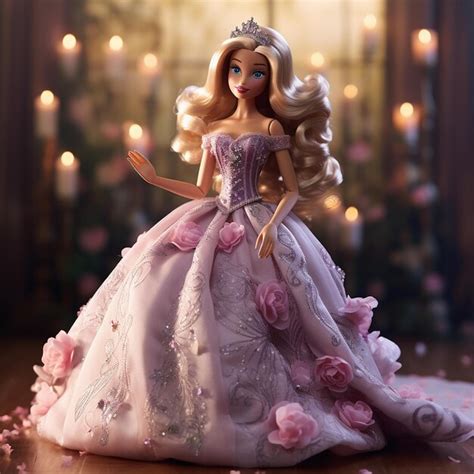 Premium Photo Pretty Barbie Doll