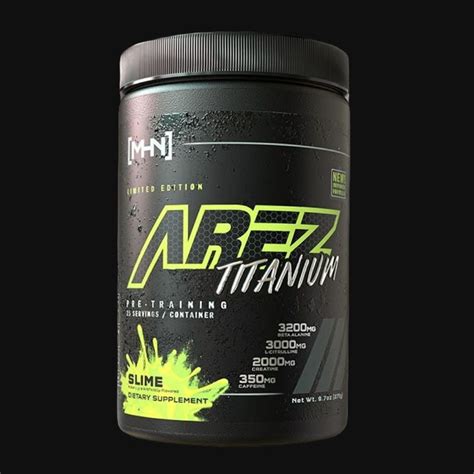 Mhn Arez Titanium Pre Workout 275g