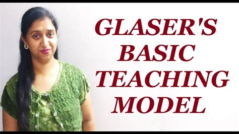 Glasers Basic Teaching Model Learning And Teaching Unit 2 B Ed Education Academy