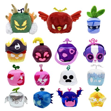 Cross Border New Arrival Blox Fruits Plush Devil Fruit Plush Toy Doll