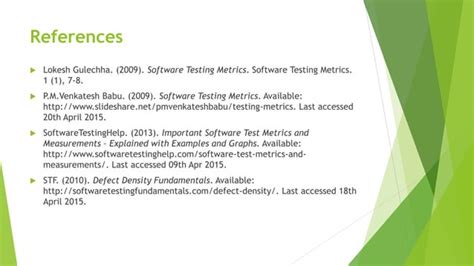 Software Testing Metrics Ppt