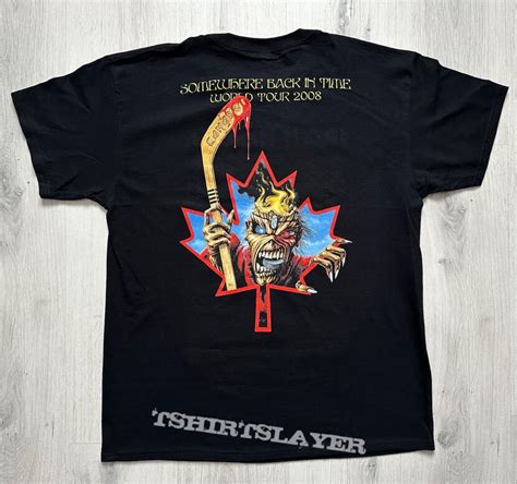 Iron Maiden Somewhere Back In Time World Tour TShirtSlayer TShirt And BattleJacket Gallery