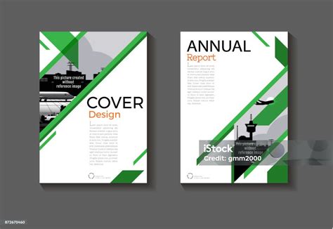 녹색 배경 원 현대 표지 디자인 현대 책 표지 추상 책자 표지 템플릿 연례 보고서 잡지와 전단지 레이아웃 벡터 A4 0명에 대한 스톡 벡터 아트 및 기타 이미지 Istock