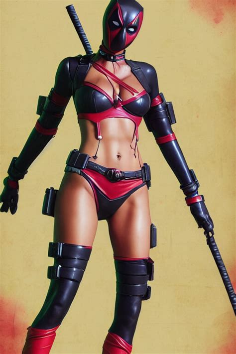Artstation Sexier Deadpool Artworks