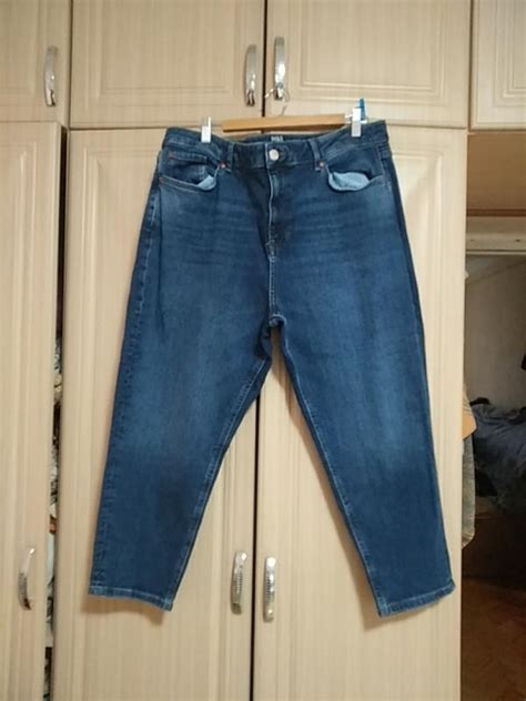 Джинси стрейч великого розміру Mom — ціна 400 грн у каталозі Джинси