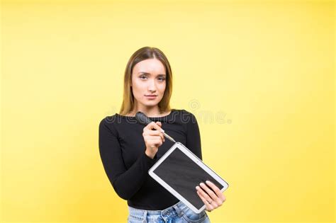 Woman Has Problems With Computer Concept Laptop Breakdown Woman S Woman Has Problems With Computer Concept Laptop Breakdown Woman S