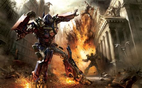 Optimus Prime Dark Of The Moon Wallpaper