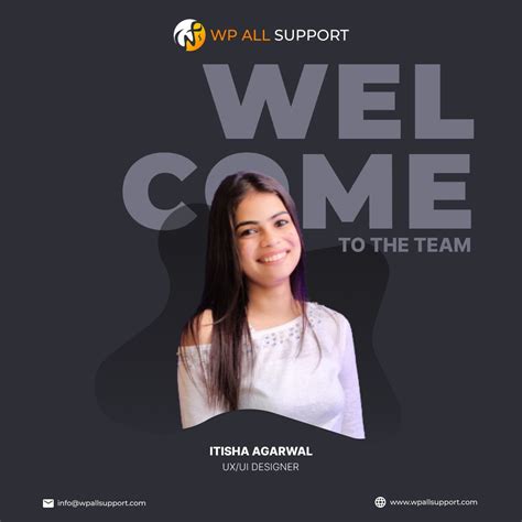 Wp All Support On Linkedin Welcomeonboard Newhire Newjoinee