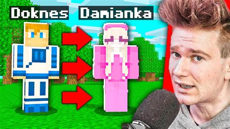 Udaje Dziewczyne Na Moim Serwerze Xd Minecraft Extreme Youtube