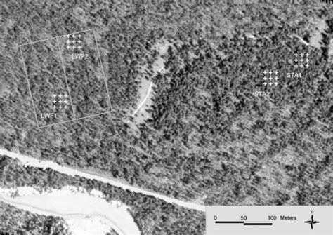 Airborne Imaging Spectrometer Data Acquired Over The Four Core Test