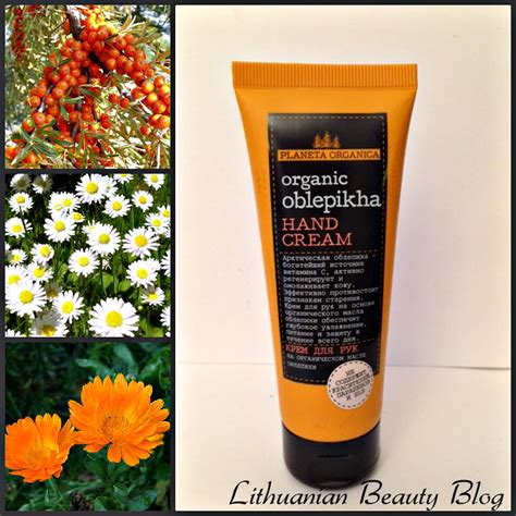 Planeta Organica rankų kremas Organic Oblepikha Lithuanian Beauty Blog