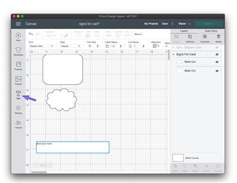 Adding Text In Cricut Design Space Carla Arlene Creations