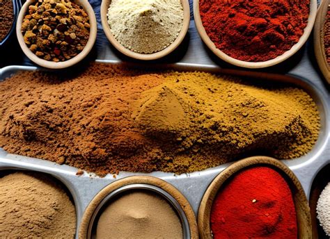 Premium Ai Image Ras El Hanout Moroccan Spice