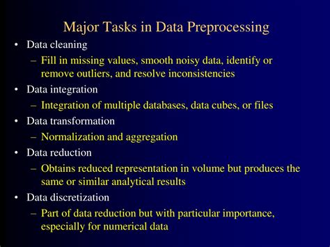Ppt Data Preprocessing Powerpoint Presentation Free Download Id