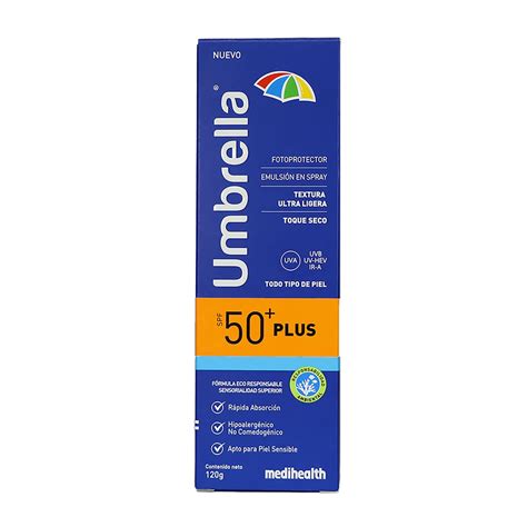 Umbrella Plus Emul Spray Fps 50 Frasco X 120 Ml