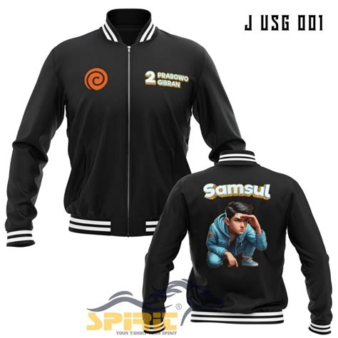 Jual Jaket Gibran Samsul Jaket Gibran Debat Jaket Gibran Naruto