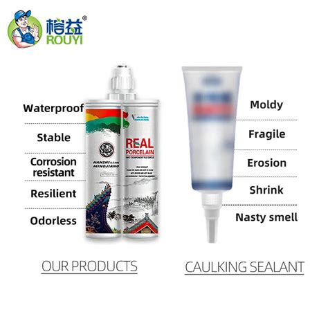 Rouyi Epoxy Resin Glue Tile Grout 400ml Onyxengineerings