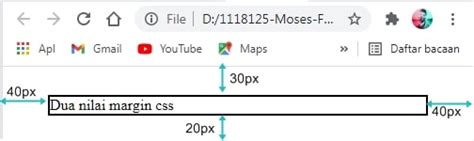 Belajar CSS 9 Margin Di CSS