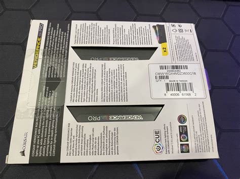 Corsair Vengeance Rgb Pro 16gb 2x8 3600mhz Cl18 Cmw16gx4m2z3600c18 Donanımhaber Forum
