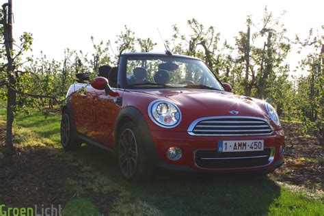 Rijtest MINI Cooper D Cabrio GroenLicht Be