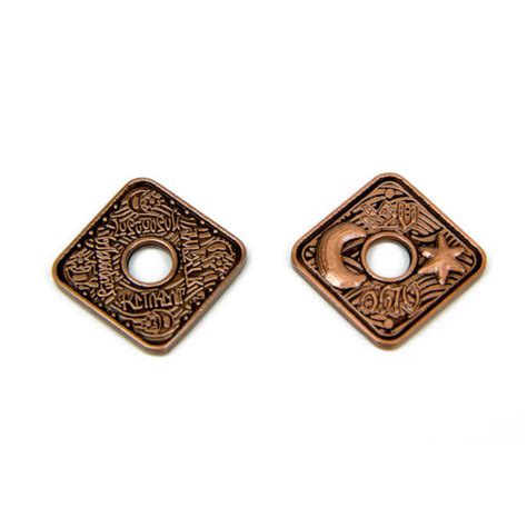 Lords Of Waterdeep Metal Coins Broken Token Deepwater Mtm