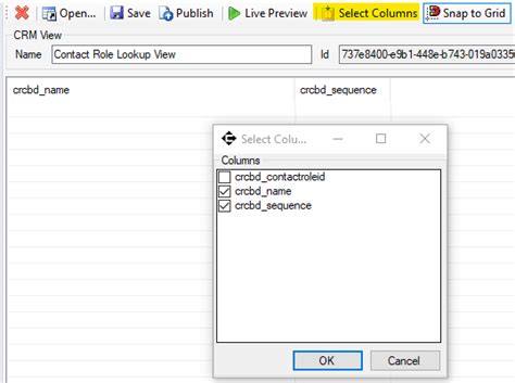 dynamics 365 hide the field that is used to sort a view my trial