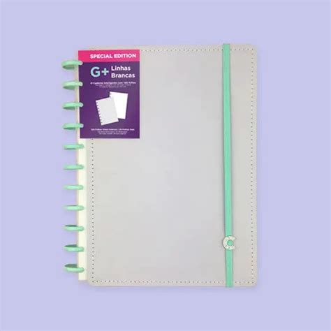 Caderno G Caderno Inteligente Lalalilás Linhas Brancas Edição