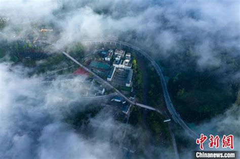 四川省道308线公路瓦屋山快速通道正式建成通车