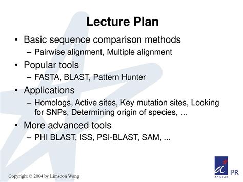 Techniques & Applications of Sequence Comparison - ppt download