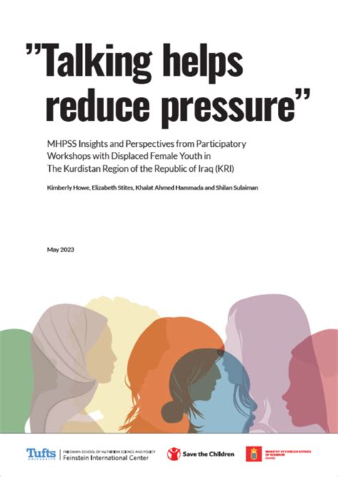 Talking Helps Reduce Pressure Mhpss Insights On Displaced Female