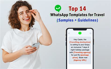Top 14 Whatsapp Templates For Travel Samples Guidelines