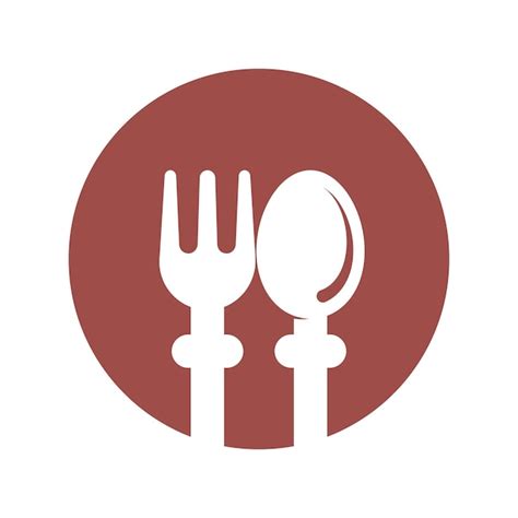 키와 셰프 로고 컨셉 디자인 일러스트 프리미엄 벡터