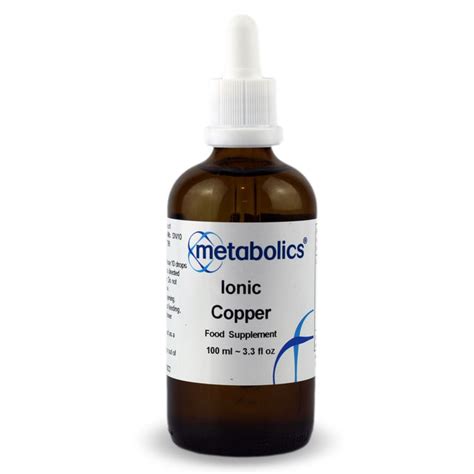 Ionic Copper Metabolics