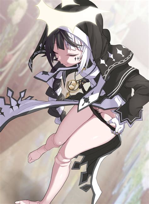 Rule 34 Arrow Cross Black Capelet Black Hair Borrowed Character Braid