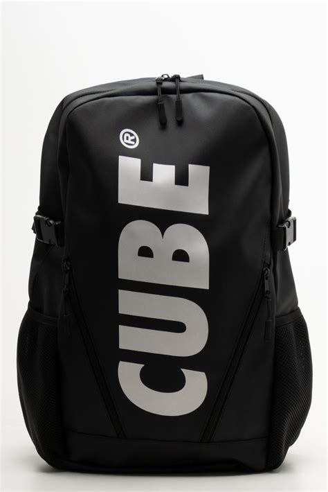 Cube Backpack Black Accessories Ackermans