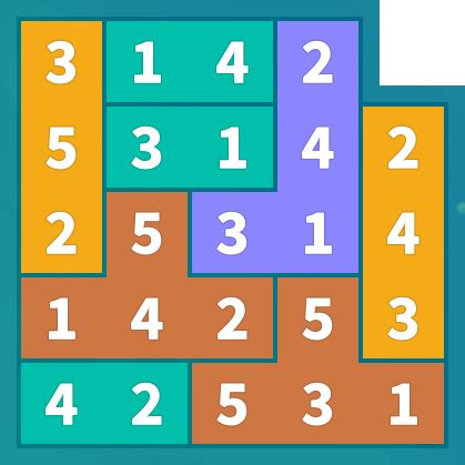 Flow Fit Sudoku Starter Bundle Variety Pack Level 4 Puzzle