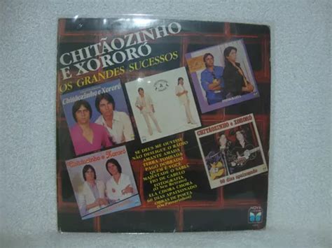 Lp Chitãozinho And Xororó Os Grandes Sucessos Disco De Vinil Mercadolivre