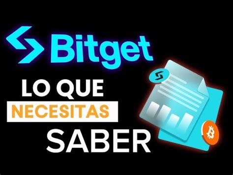 BITGET EXCHANGE Tutorial Completo YouTube