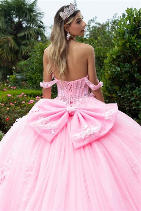 Pink Sequin Long Ball Gown Glitter Quinceanera Dress For 77999 The