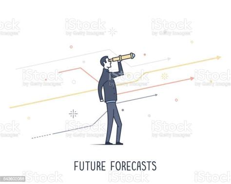 Future Forecasting Stock Illustration Download Image Now Binoculars