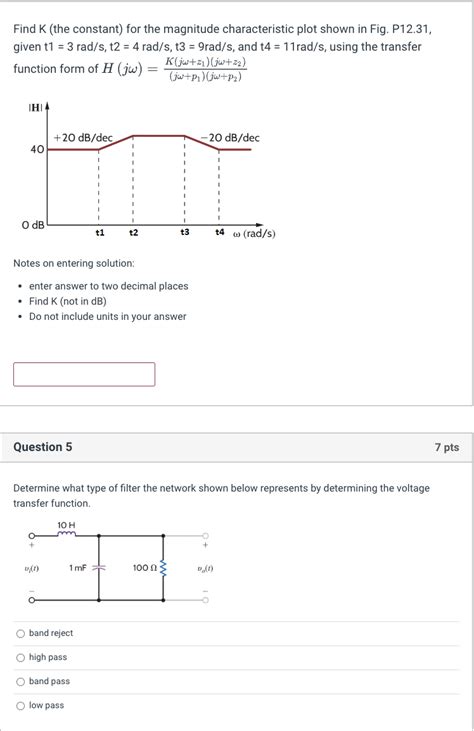 solved find k the constant for the magnitude