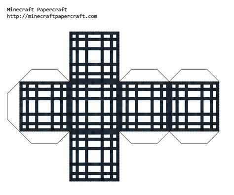 Papercraft Monster Spawner Minecraft Printables Minecraft Crafts
