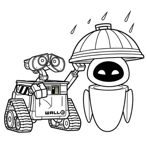 30 Free Wall E Coloring Pages To Print Pdf Pixar Movie