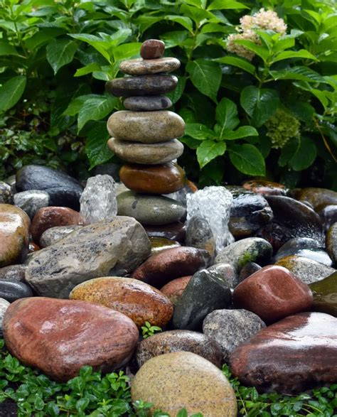 Rock Bubbler Water Feature Low Cost Ways To Beautify Your Landscape