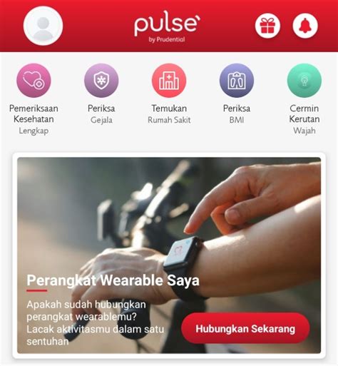 Pulse Aplikasi Hidup Sehat Prudential