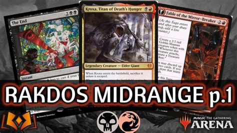 ⚫🔴 Rakdos Midrange Part 1 Mtg Arena Explorer Bo3 Wilds Of