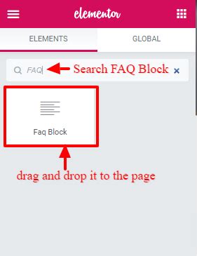 How To Use Faq Schema Block For Elementor Schema Structured Data For Wp Documentation