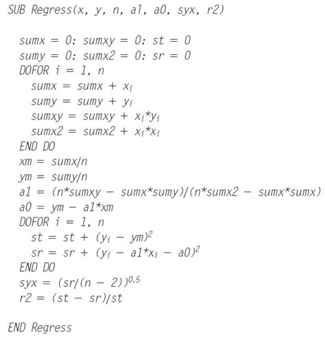 Solved Use Least Squares Regression To Fit A Straight Line Chegg