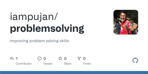 Github Iampujan Problemsolving Improving Problem Solving Skills